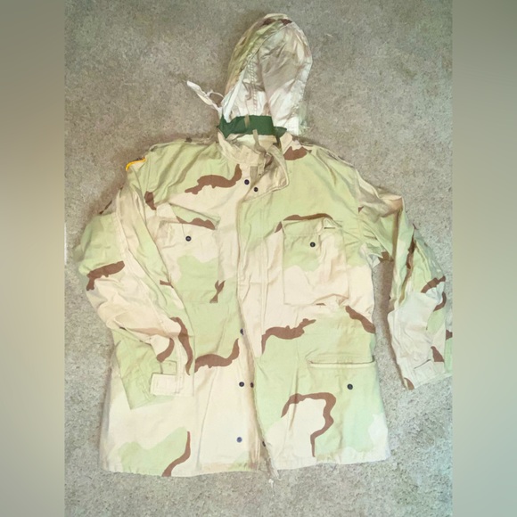 U.S. Army | Jackets & Coats | Desert Storm Camo Cold Weather Jacket ...